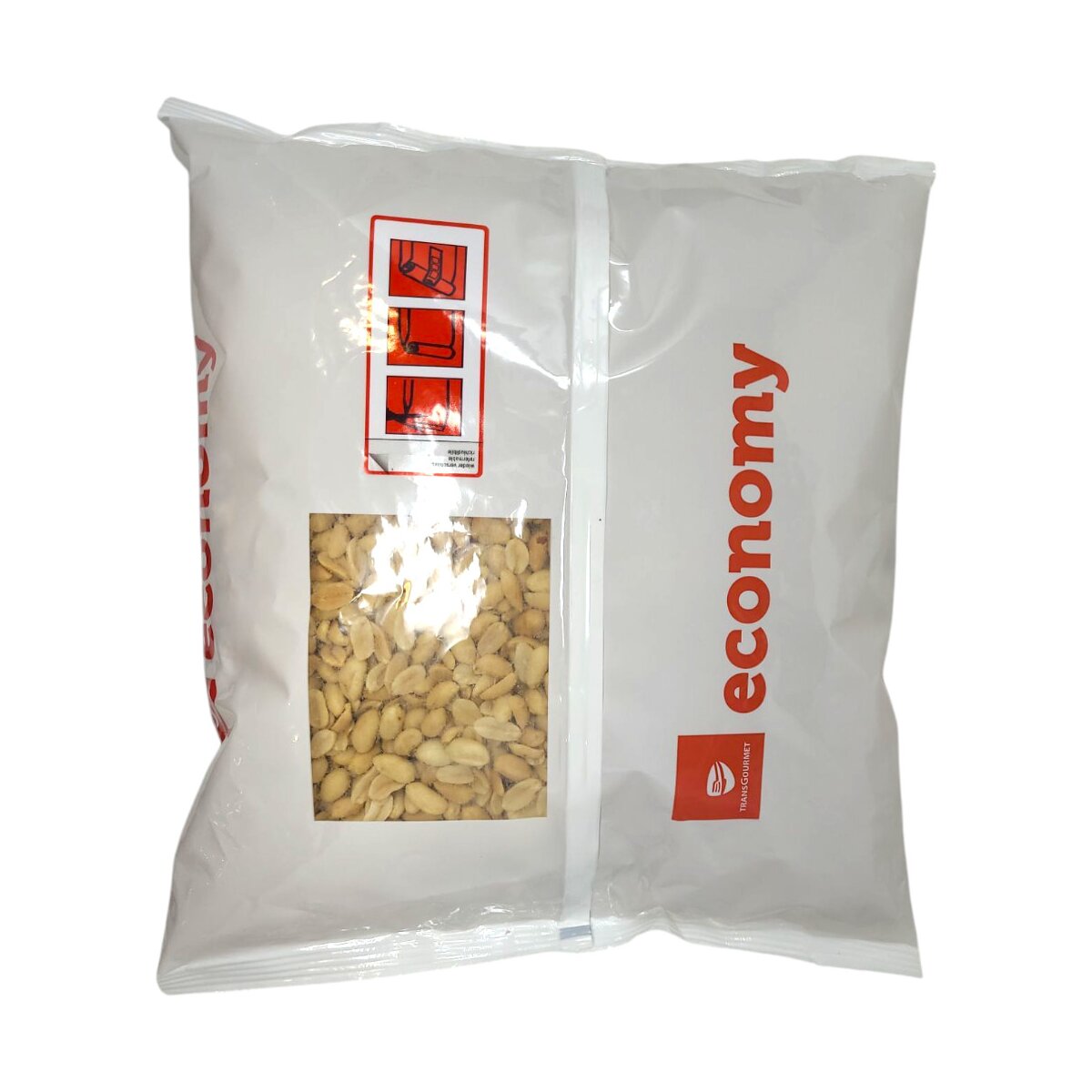 TGQ Erdnüsse geröstet & gesalzen – 2,5 kg Vorratsbeutel Snack, 17,99